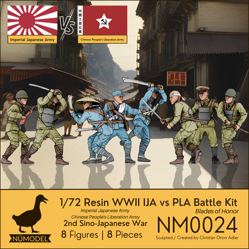 NUMODEL NM0024 | 1/72 Resin WWII IJA vs PLA Battle Kit "Blades of Honor ...