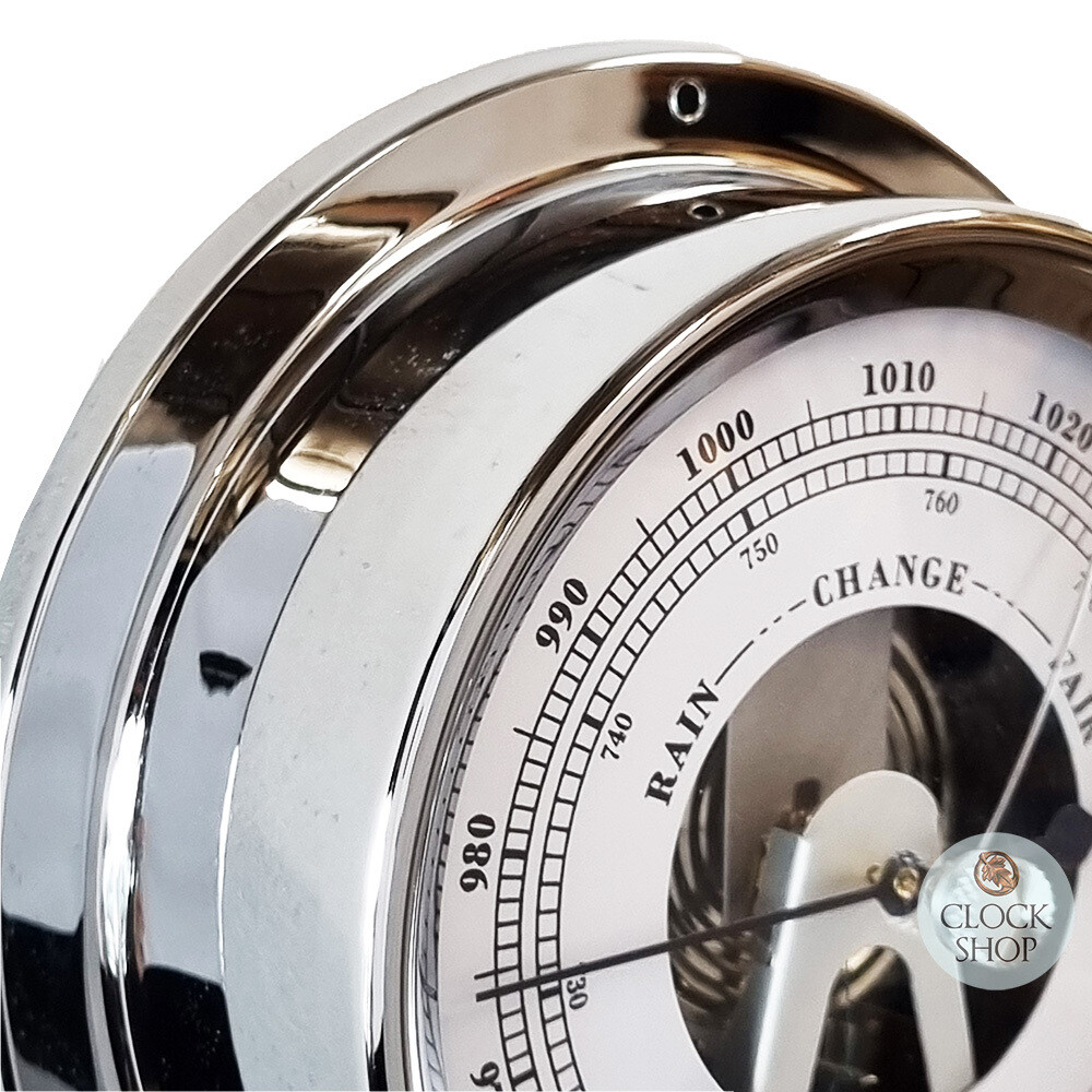 12.5cm Chrome Barometer By FISCHER | eBay
