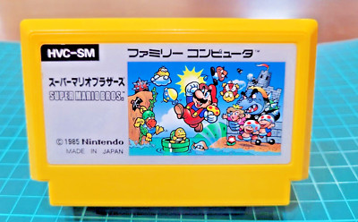 Super Mario Bros. Nintendo Famicom 1985 HVC-SM Japan Action Free ...
