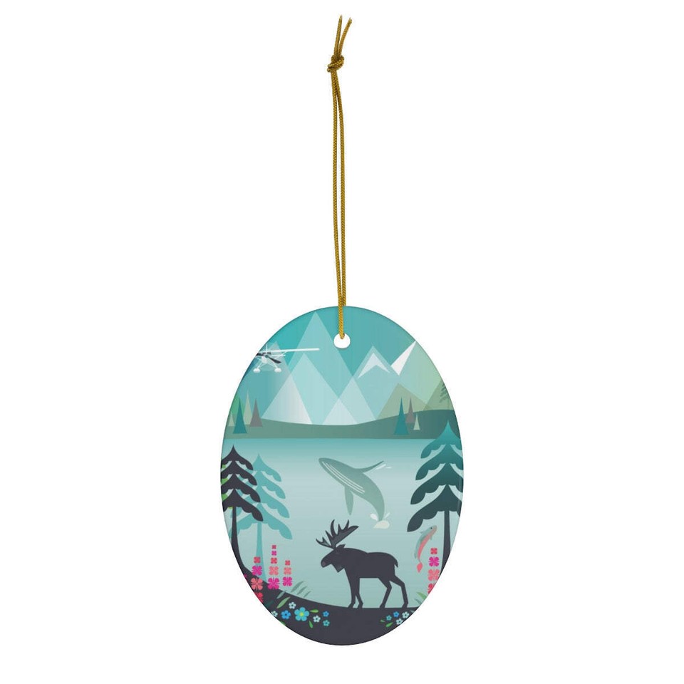 Alaska Ceramic Ornament | eBay