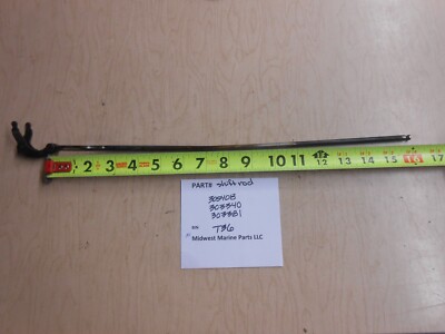 305408 303340 303381 OMC Johnson Evinrude 10hp shift rod and yoke T36 ...