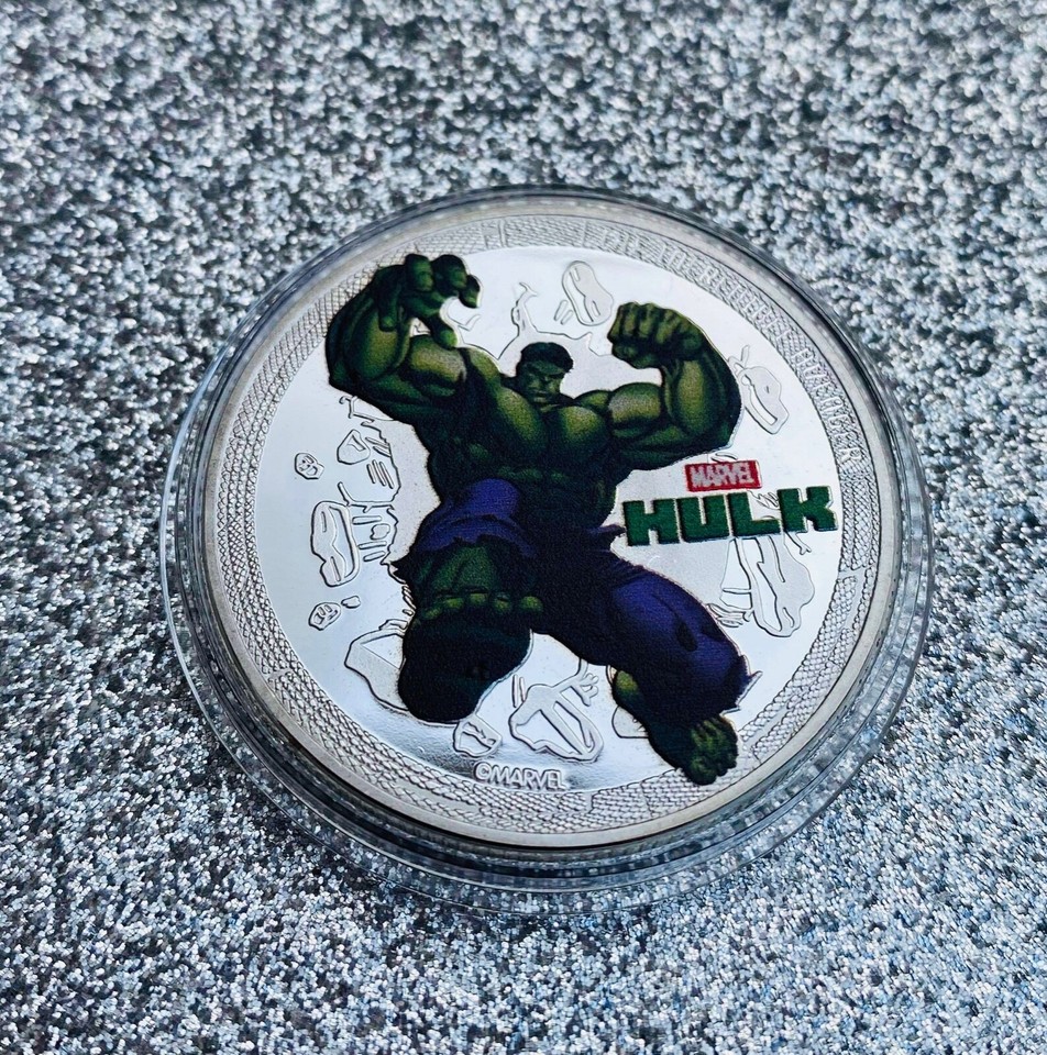 Marvel Avengers Gold Plated And Silver Coin Set Captain America ...