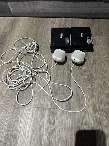 Lot of 2X Biamp Systems Devio DCM-1 Bearntracking Ceiling Microphone ...