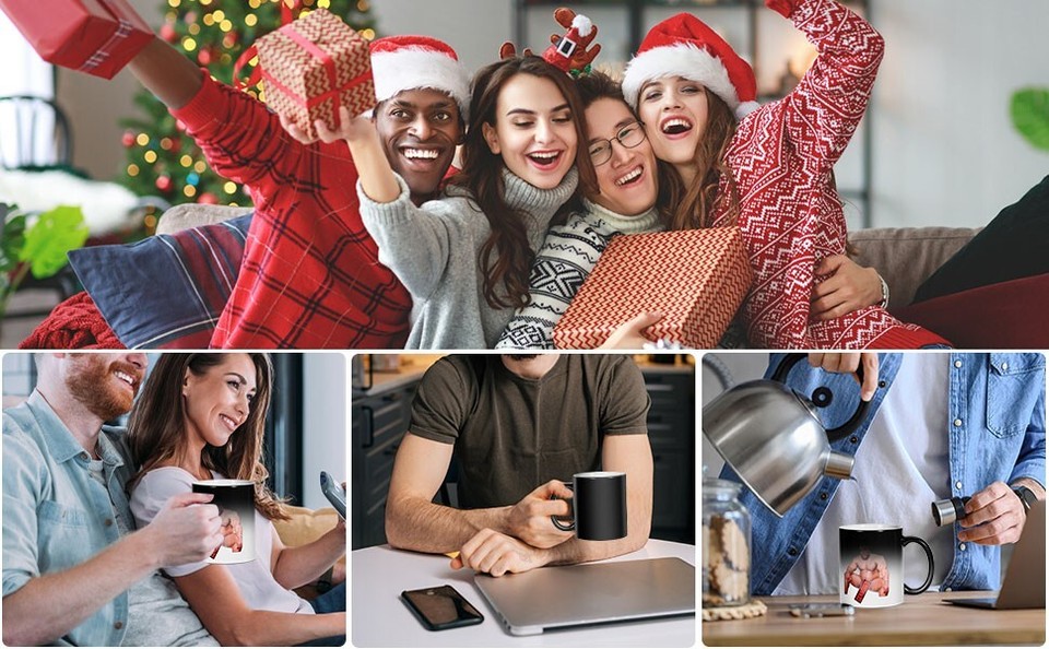 Heat Changing Sensitive Cup Barry Wood Ceramic Coffee Mug Novelty Funny ...