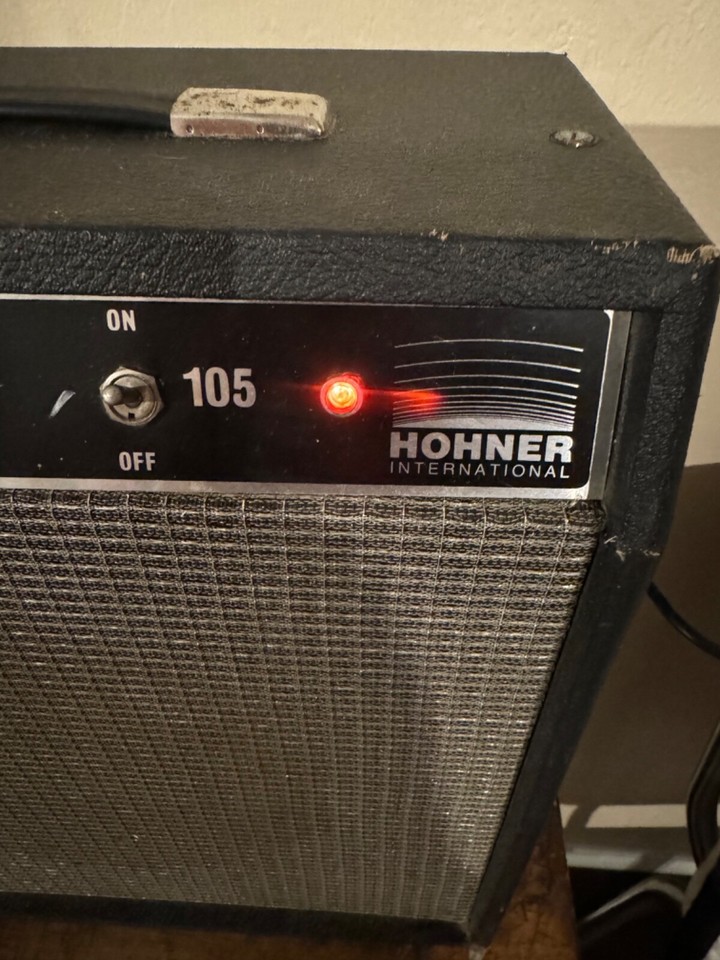 Vintage Hohner 105 Amplifier Amp | eBay