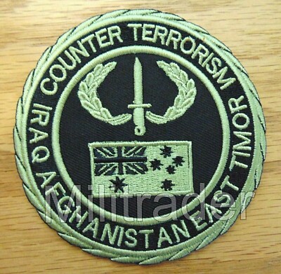 Australia Australian Counter Terrorism Service Patch (OD) (Iraq ...