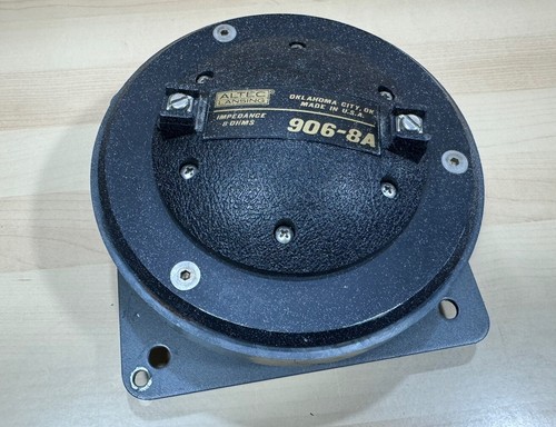 Altec Lansing 906-8A Compression Driver with Mounting Bracket | eBay