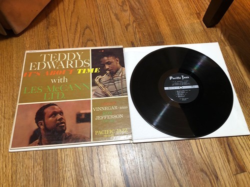 TEDDY EDWARDS "It's About Time" 1960 Pacific Jazz Mono LP PJ-6, VERY ...