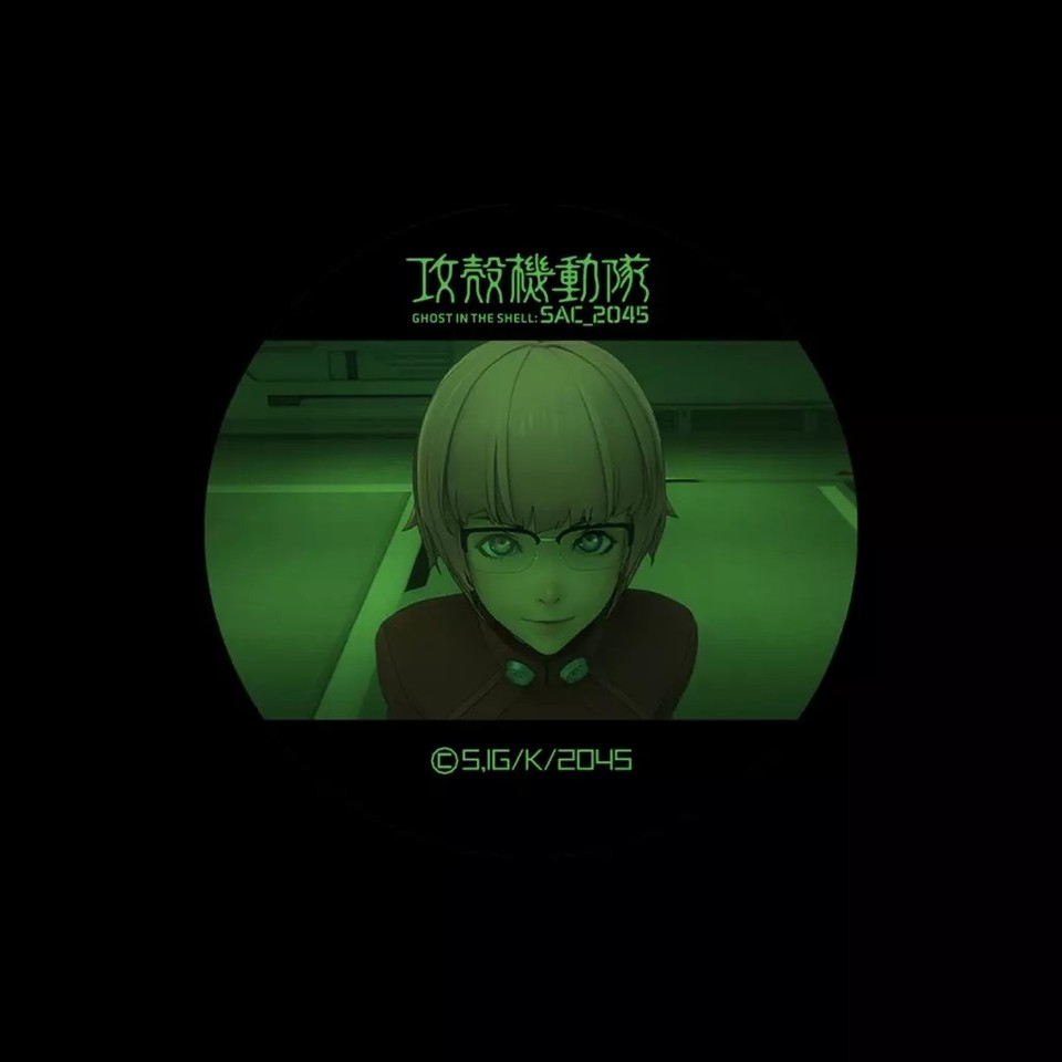 Ghost in the Shell SAC_2045 Badge High Luminescence Glow in Dark Badge ...