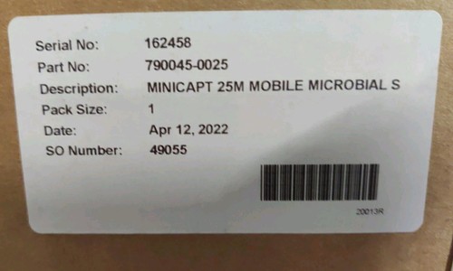 MiniCapt Mobile Microbial Air Sampler 25M | eBay