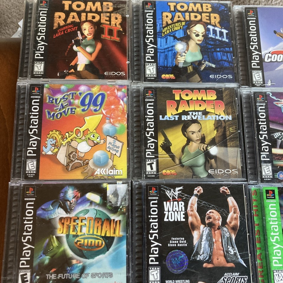 Playstation 1 PS1 Game Lot 14 Games All Complete In Box And Good ...