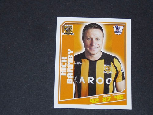 162 NICK BARMBY TIGERS HULL CITY TOPPS PREMIER LEAGUE FOOTBALL 2008 ...