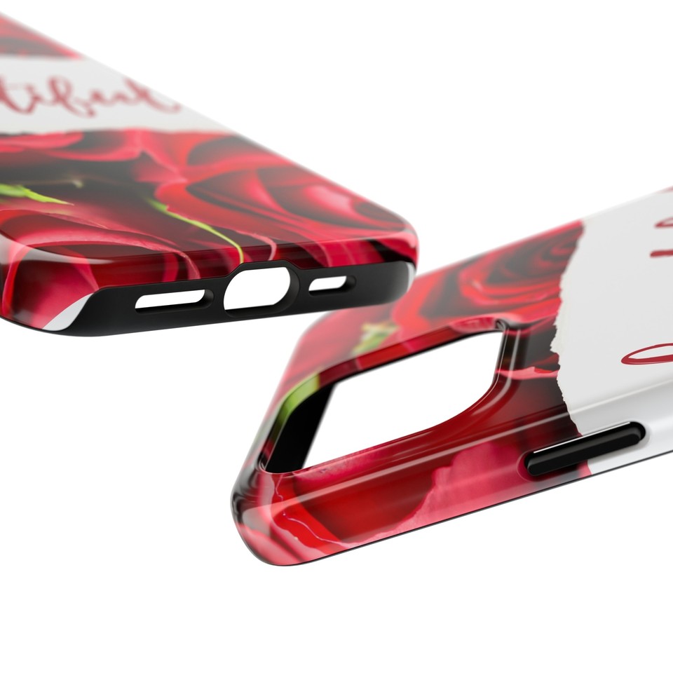 Roses Phone Cover for iPhone 15, 14, 13, 12 Pro Max, Samsung Galaxy S24 ...