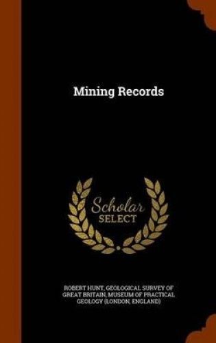 Mining Records by Robert Hunt (Hardcover, 2015) for sale online | eBay
