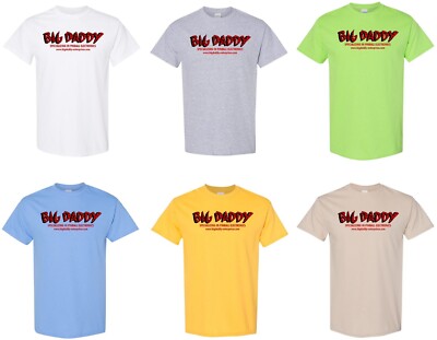 Big Daddy Enterprises Tee Shirt! Pinball! Six colors to choose from ...