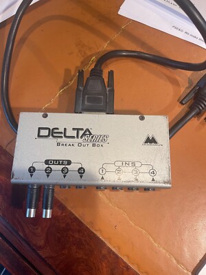 Delta series breakout Box M - audio 4 in 4 with cord | eBay