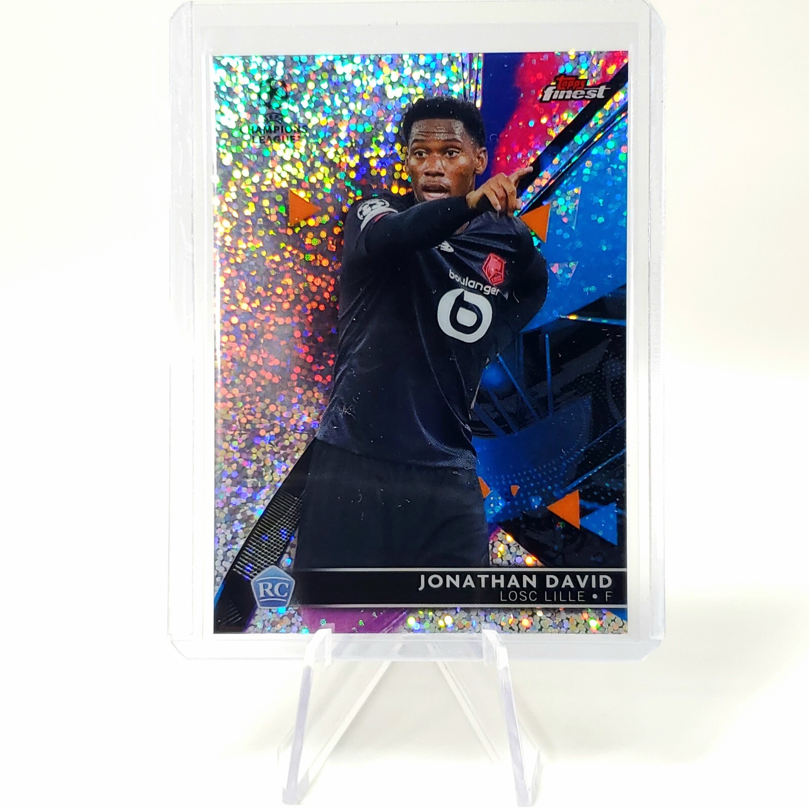 2021-22 Topps Jonathan David Canada /175 Rookie RC Pink Mini Diamonds ...