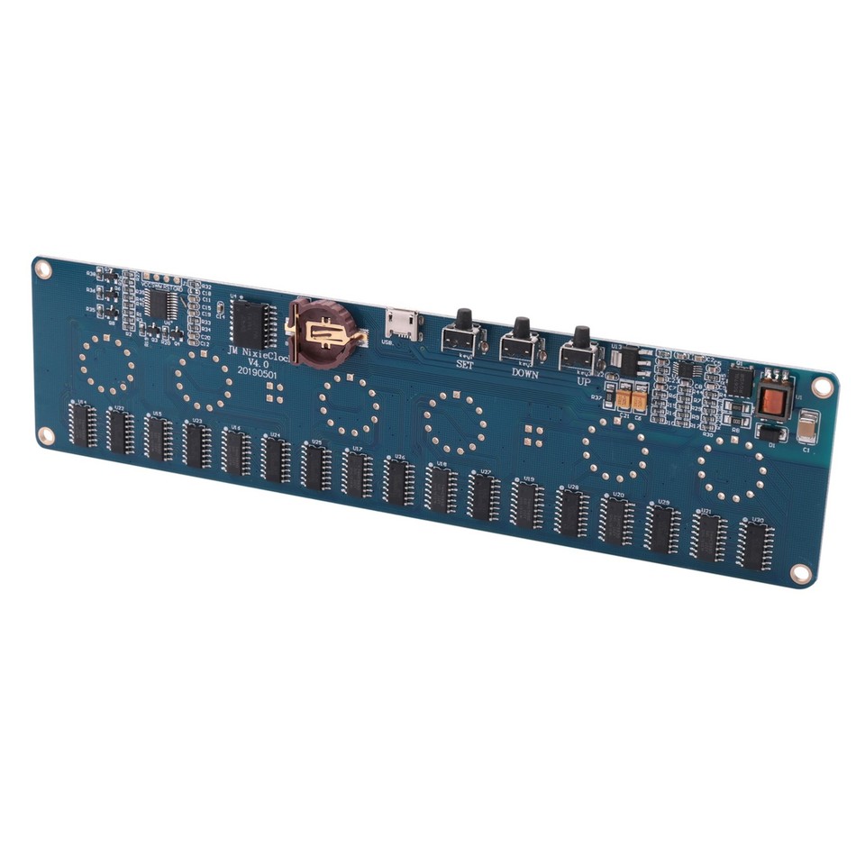 DIY In14 In4 Nixie Tube Clock Digital LED Clock Gift Circuit Board Kit ...