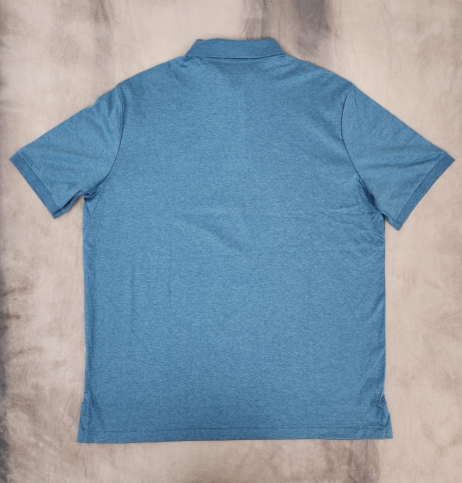 Polo Ralph Lauren Classic Fit Soft Touch Blue Polo Shirt Men's Size ...