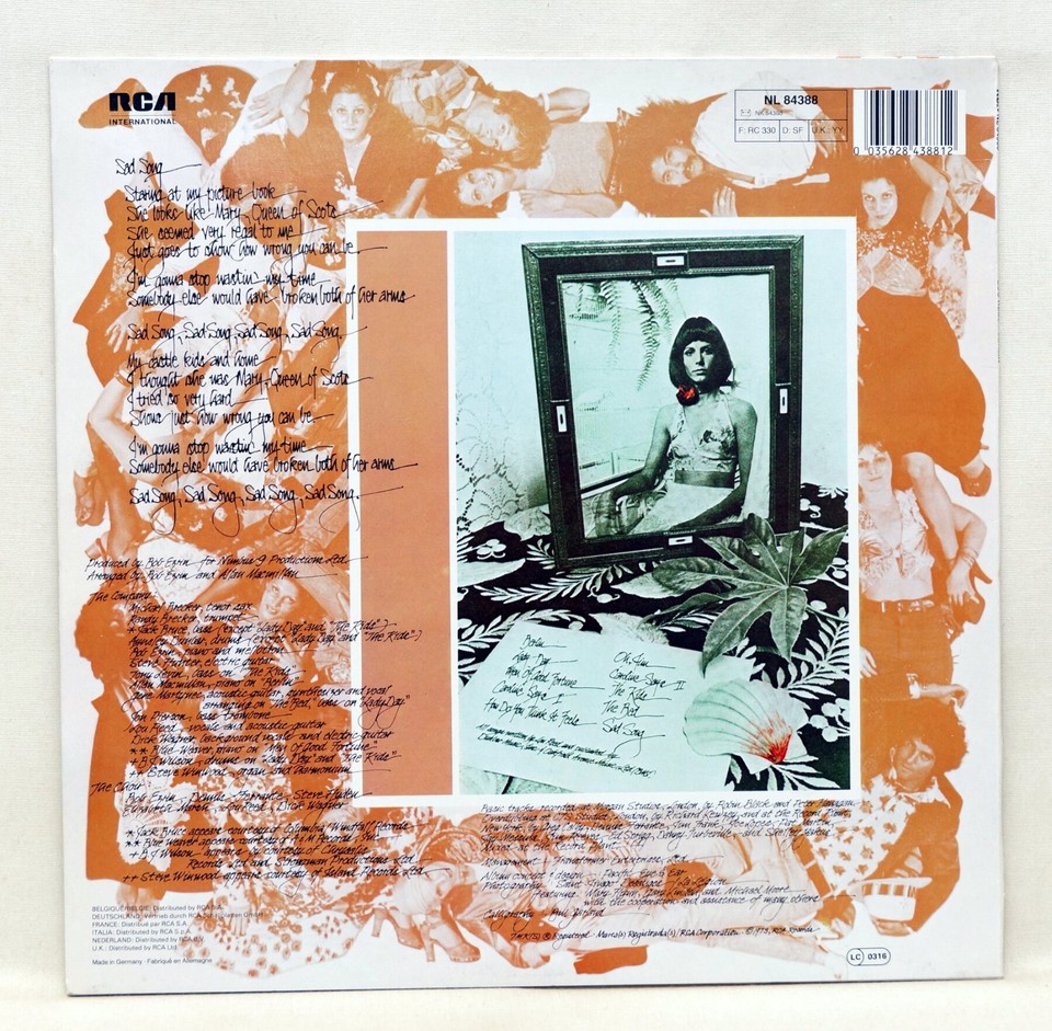 LOU REED Berlin Vinyl LP RCA NL 84388 Germany 1985 EX/EX | eBay UK