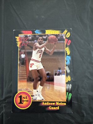 1992 Wild Card Collegiate - #107 Andrew Moten (RC) | eBay