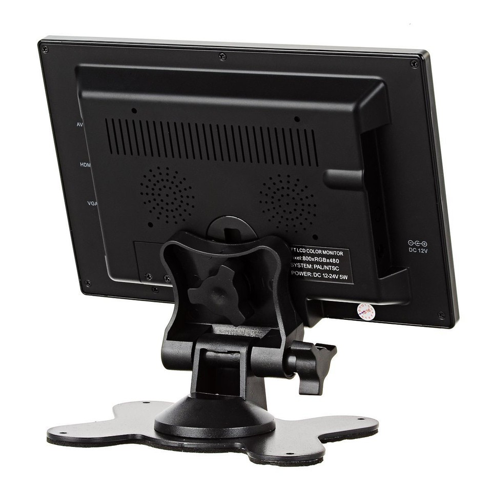 Ultrathin 10" LCD Monitor Screen AV/RCA/VGA/HDMI Video for DSLR ...