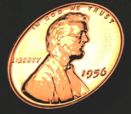 1956 Lincoln Wheat Penny Cent ~ Gem Proof (red) | eBay