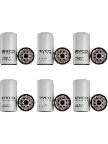 6 x Ryco Oil Filter Z131A fits BRIGGS & STRAT. 303700 16HP | eBay