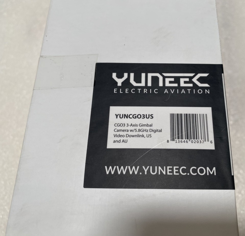 YUNEEC CGO3 4K 3-Axis Gimbal Camera for Typhoon Q500 4K Quadcopter ...