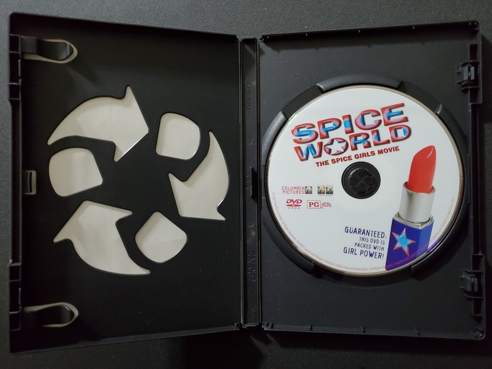 Spice World DVD The Spice Girls Movie Mel B Melanie Emma Bunton Geri ...