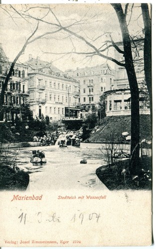 Tchèque Autriche Marianske Lazne Mariánské Lázně Marienbad Stadtteil Mit | eBay