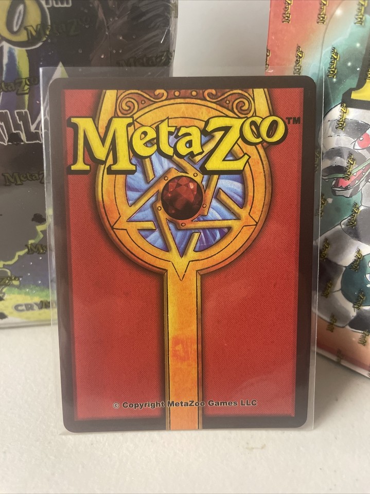 Metazoo Cryptid Nation 1st Edition Powerup Red Full Holo OB9 #25 MINT ...