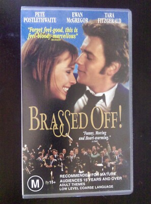 Brassed Off (1996), ** Tested VHS **, Good Cond, Free Post (Aus) | eBay ...