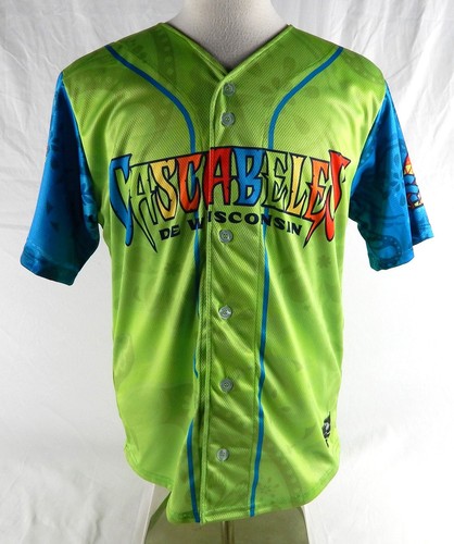2023 Wisconsin Timber Rattlers #19 Game Issued Green Jersey Copa ...