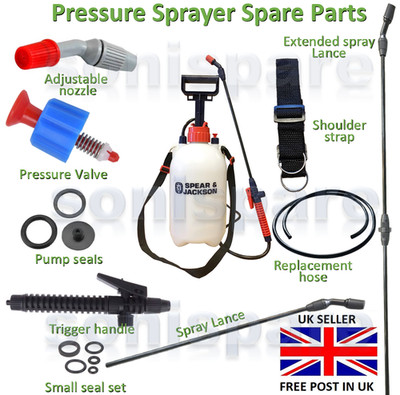 Spear And Jackson Pump Sprayer Garden Draper Pressure Spare parts ...