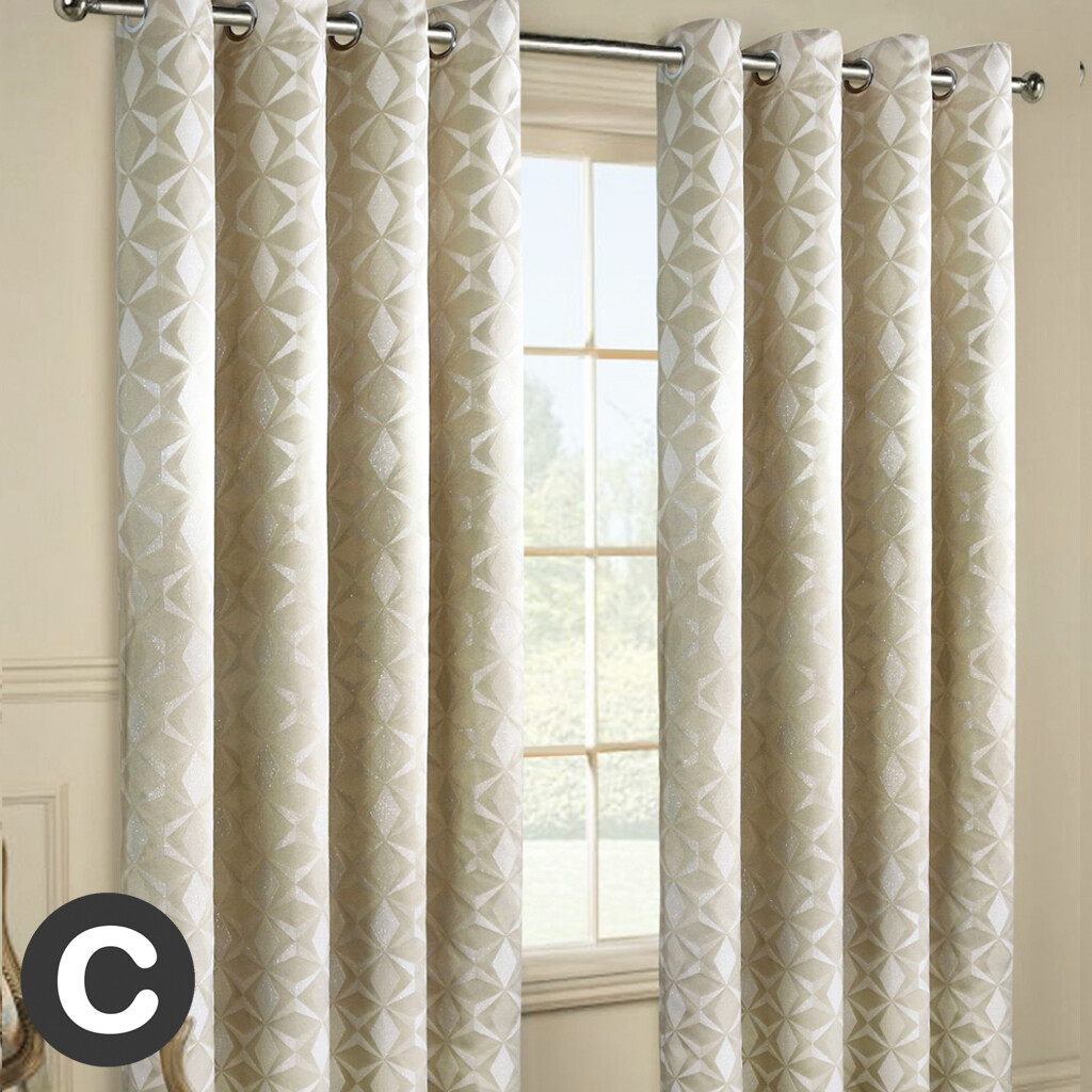 Geometric Pattern Curtains