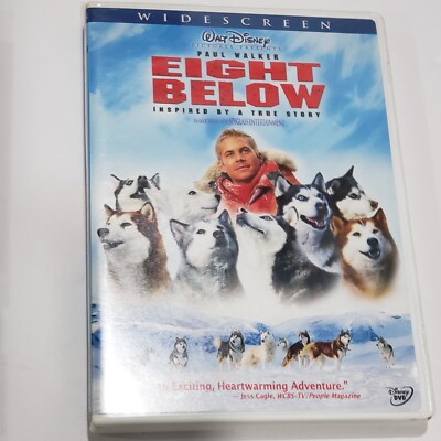 Eight Below Widescreen Edition DVD Free Shipping Family Fun Movie Dogs ...