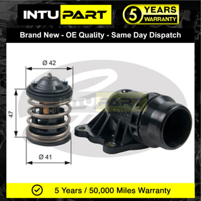 Fits BMW X5 3 Series X6 5 7 IntuPart Thermostat Coolant 11517823193 ...