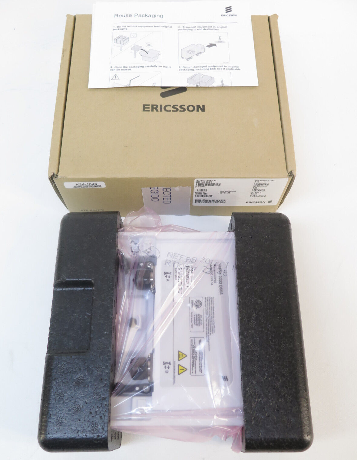 Ericsson KRC 161 553/1 Radio 2203 B66A 1700MHz NR Base Station, IP65 ...