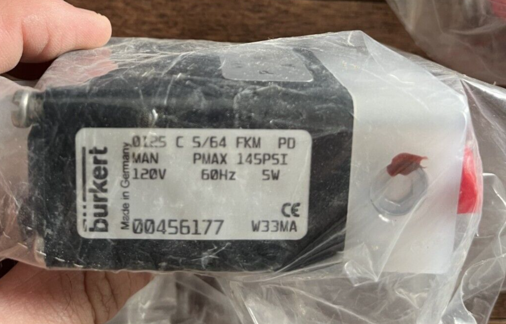 Burkett 0125 C 5/64 120V 60Hz 5W NEW | eBay