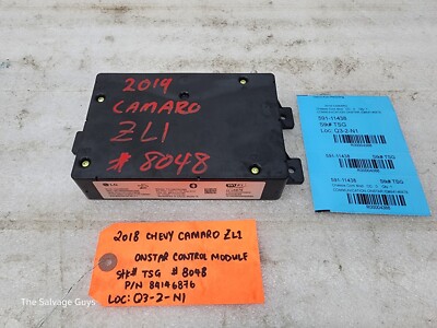 2018 Chevrolet Camaro ZL1 1LE OEM Onstar Contrôle Module 84146876 18 19 ...