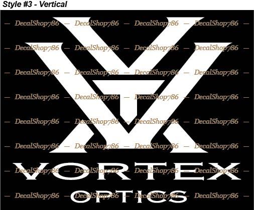 Vortex Optics - Tactical/Hunting Scopes - Vinyl Die-Cut Peel N' Stick ...