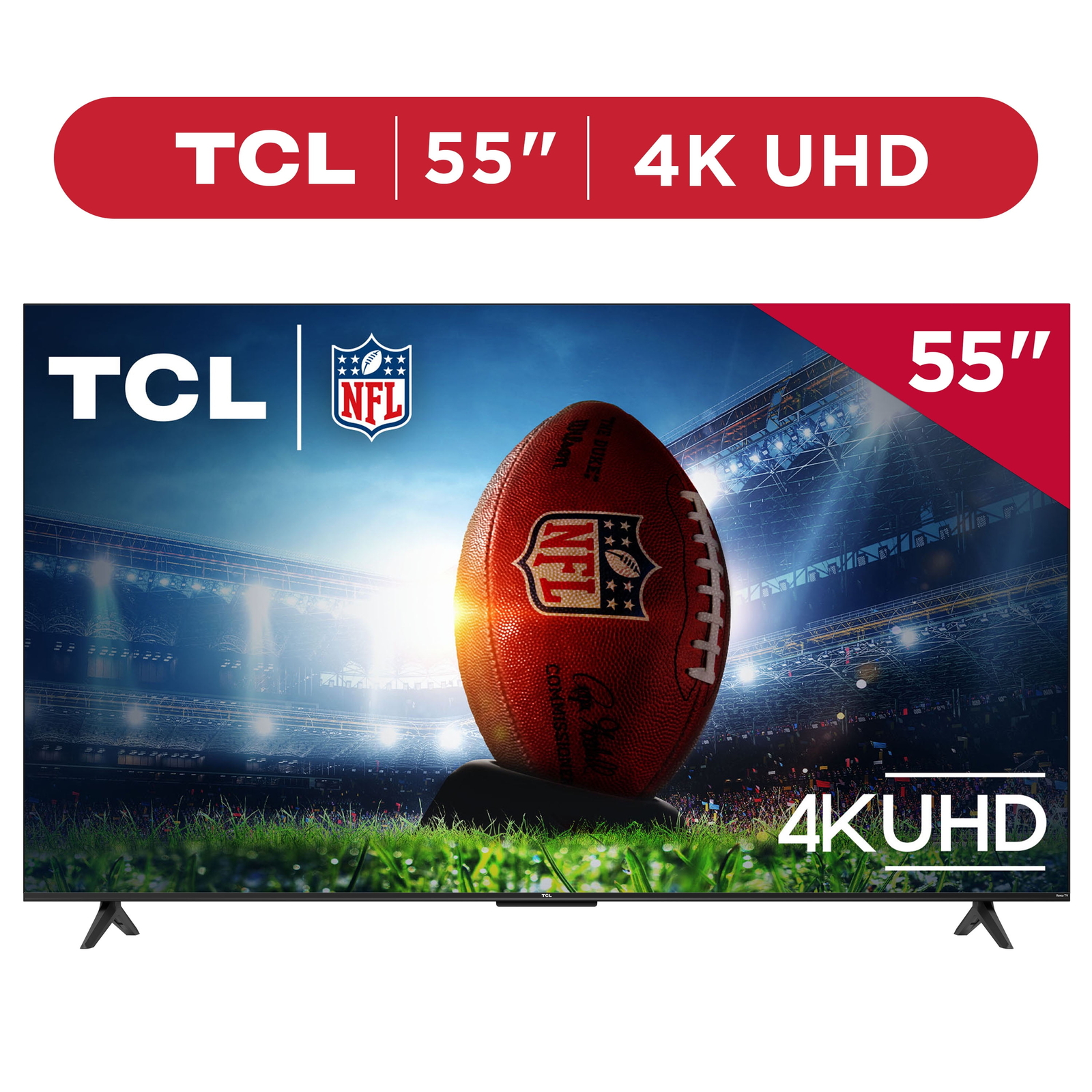 TCL 55" Class 4-Series 4K UHD HDR Smart Roku TV Remote - 55S451