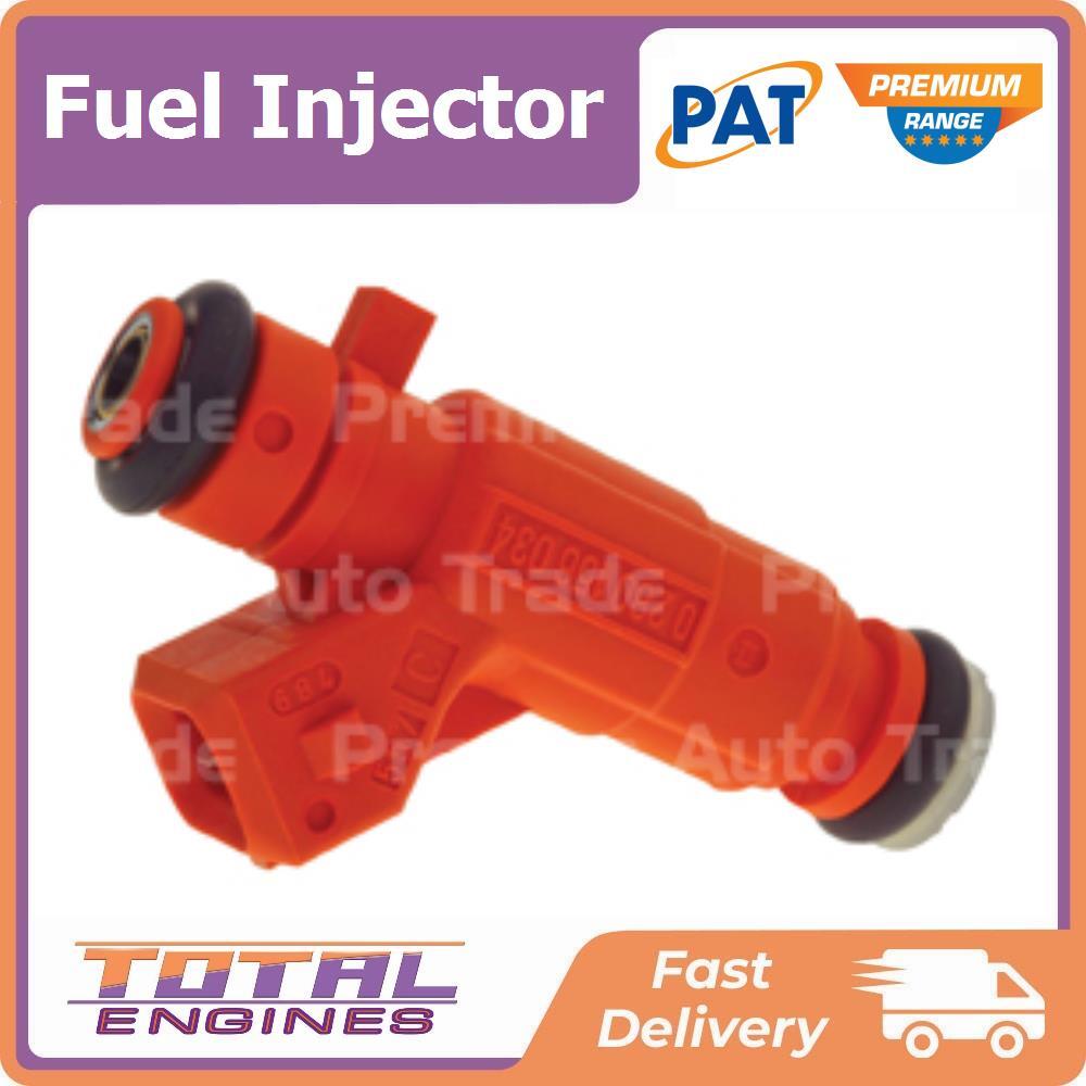 1x PAT Premium Fuel Injector Orange fits Citroen C3 1.6L 4Cyl TU5JP4 ...