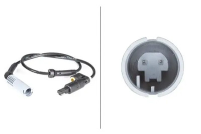 ABS wheel speed sensor Front Axle Inductive Sensor 6PU 010 039-361 ...