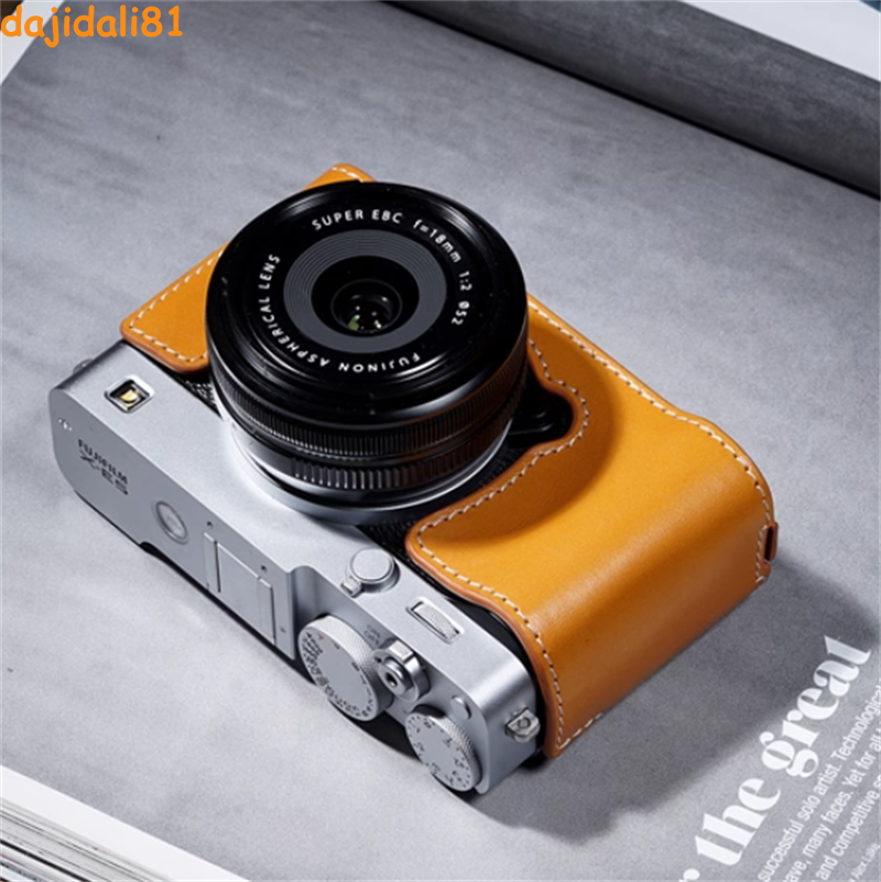 TP Handmade Genuine Leather Half Case For Fujifilm XE5 X-E5 Camera ...