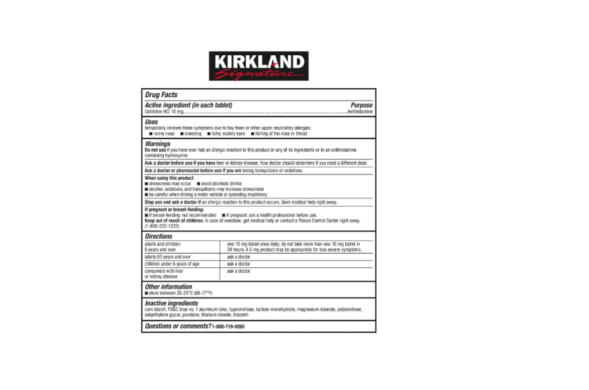 Kirkland 365 Tab.Aller-Tec Allergy Antihistamine 10mg ZYRTEC | eBay