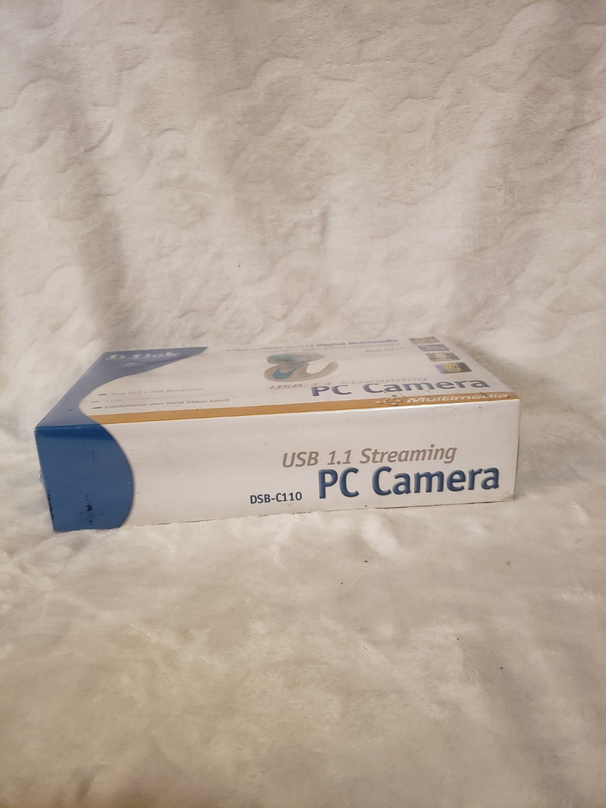 D-Link DSB-C110 VisualStream30 FPS USB 1.1 Streaming PC Web Cam/Camera ...