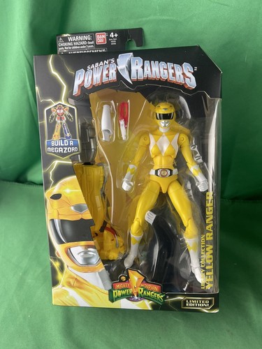 Sabans Power Rangers Limited Edition Yellow Ranger New Sealed MMPR ...