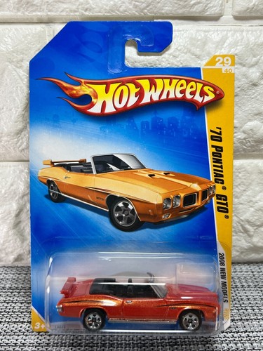 Hot Wheels 2008 New Models '08 29/40 '70 Pontiac GTO 029/196 Orange | eBay